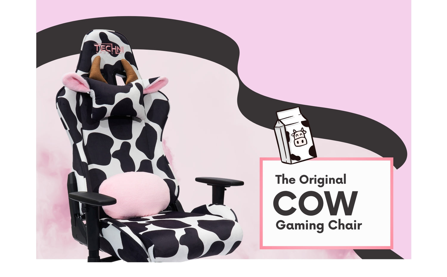 Techni Sport- Cow Gaming Chair