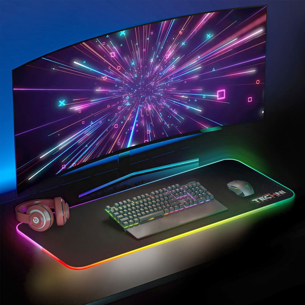 Jedi RGB 31.5” Soft Gaming Pad – Techni Sport