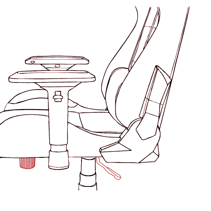 TS83 Black GameMaster Series Gaming Chair – Techni Sport